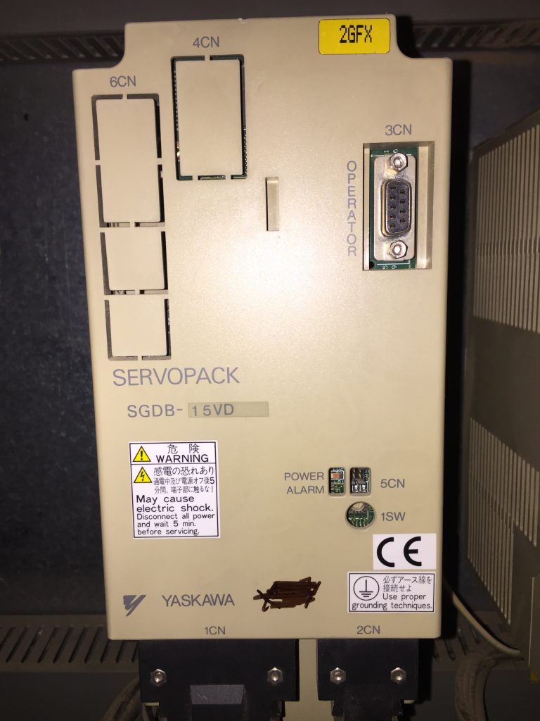 YASKAWA SERVOPACK SGDB 10, 15VD Servo Driver – Maksys Makina & Otomasyon