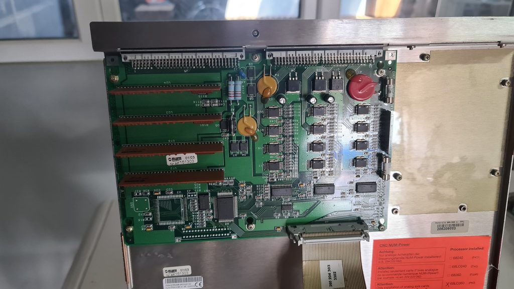 NUM POWER 1080 CNC CONTROL UNIT C80 ( IMA ) MORBIDELLI - Maksys Makina ...